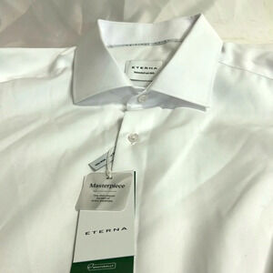 Eterna | Shirts | Eterna Dress Shirt Masterpiece Slim Fit 416 New With ...